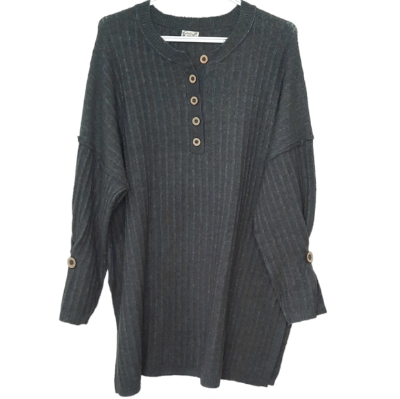 Free People | Sweaters | Free People Around The Clock Tunic Sweater ...
